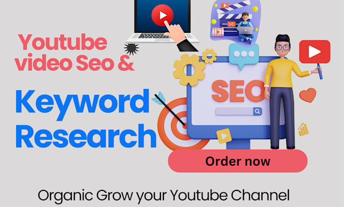 Best youtube seo expert for video rankings and grow your channel by Nazmuloffici344 | Fiverr