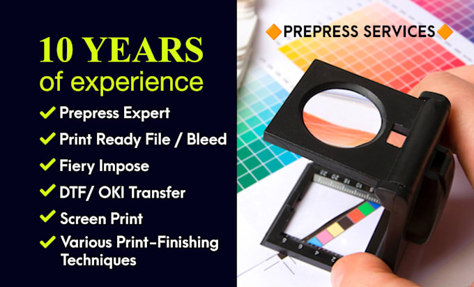 Prepress and print ready file with bleed by Logo_logo09 | Fiverr