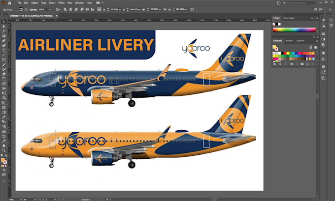 Design stunning airplane livery wraps for a bold, unique look by ...