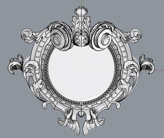 Design proart decor frame, texture, element, stl,dwg,solidwoks,auto cad ...
