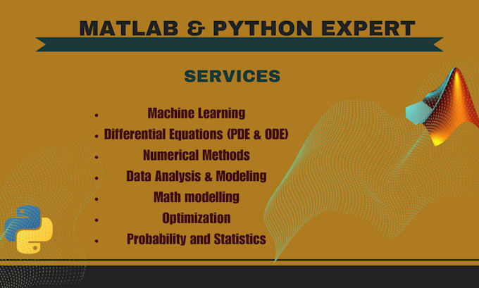 Solve complex pdes and deliver numerical solutions with matlab and python by Atieno_betty | Fiverr