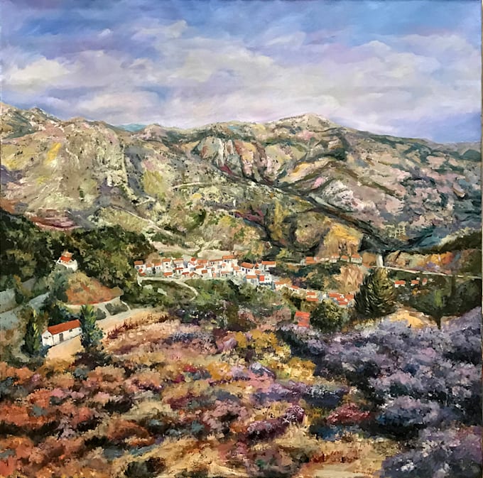 Paint anything you want in personalized real oil painting on canvas by ...