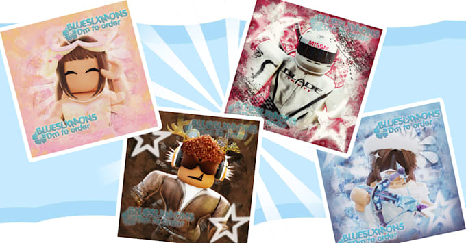 Create you a roblox gfx by Blueslxmonsrbx | Fiverr