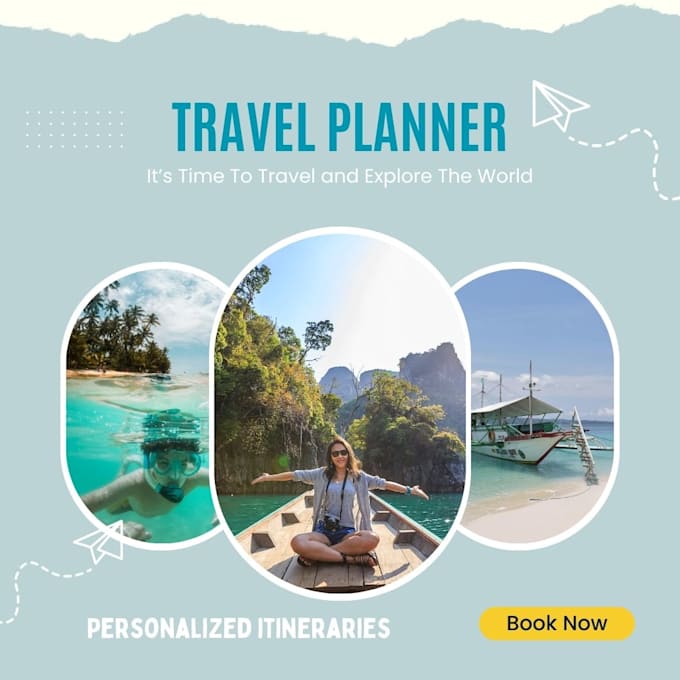 Create your travel itinerary by Voyantexplorers | Fiverr