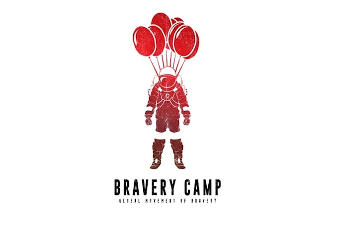 Create conversation starting inspires bravery logo design by Amya ...