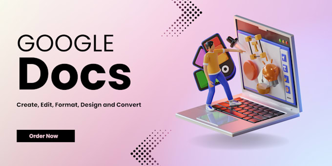 Edit, create, format and design google docs document formatting and ms words by Lane_digitals ...