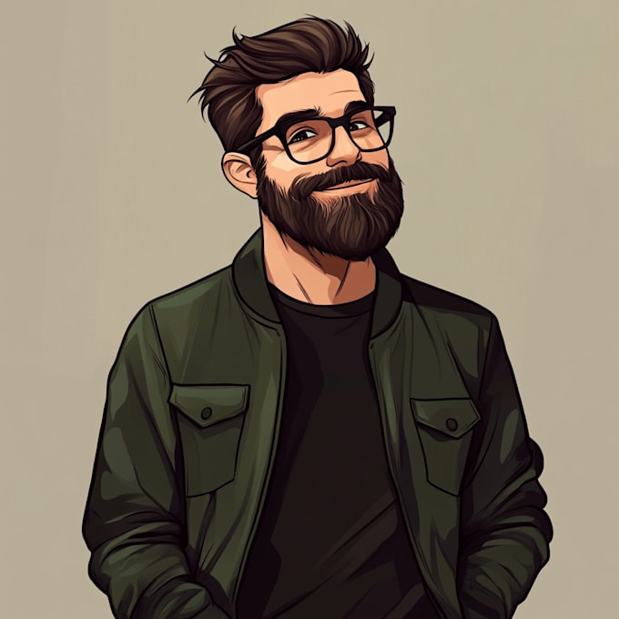 Create a cartoon illustration of anything for you by Lucarminatti | Fiverr