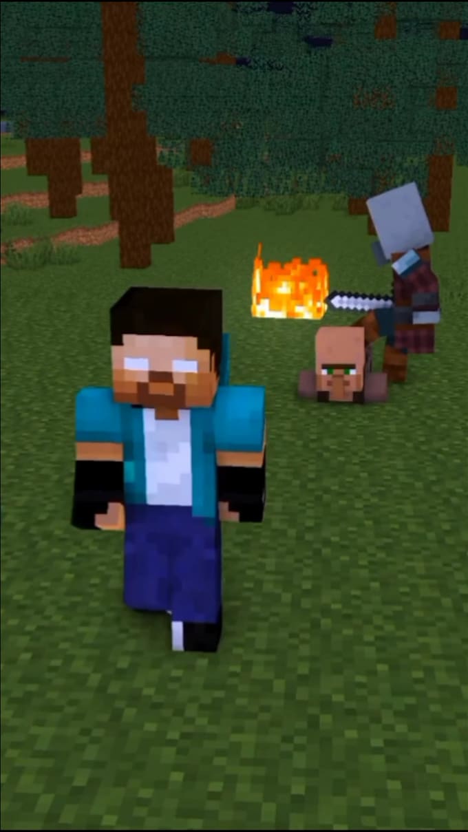 Create a minecraft 3d animation video by Spooky_99 | Fiverr
