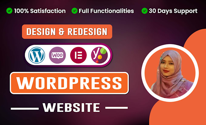 Create , redesign, clone or customize website using wordpress, elementor pro by Anondo_web | Fiverr