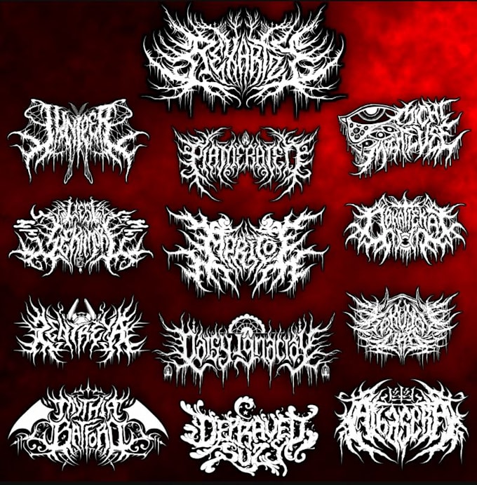 Draw a metal band logo design by Sitaka_ndtun | Fiverr