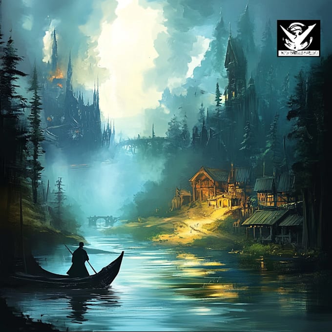 Create environment concept art and background by Aglord | Fiverr