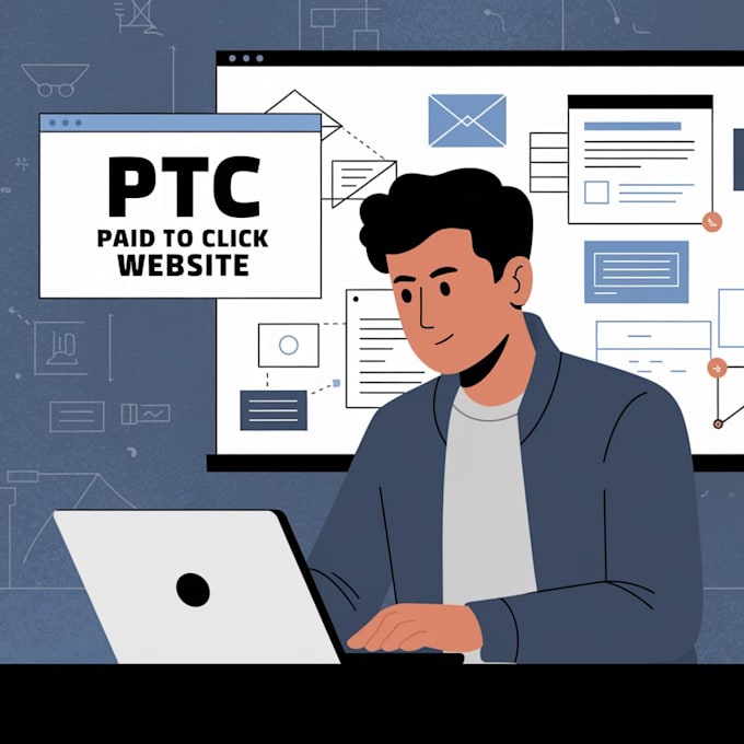 Create a professional ptc paid to click website for you by Usmanmirza3 | Fiverr