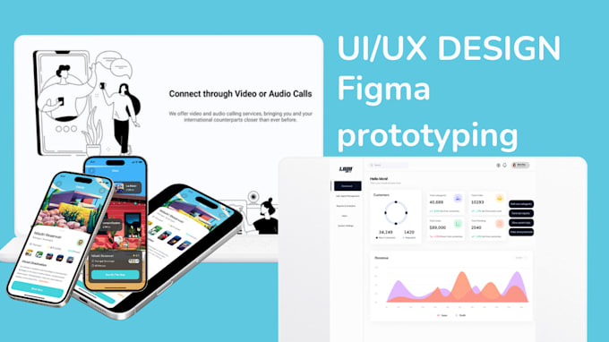 Create eye catching ui ux design for apps and software on figma by Anna_07_ | Fiverr