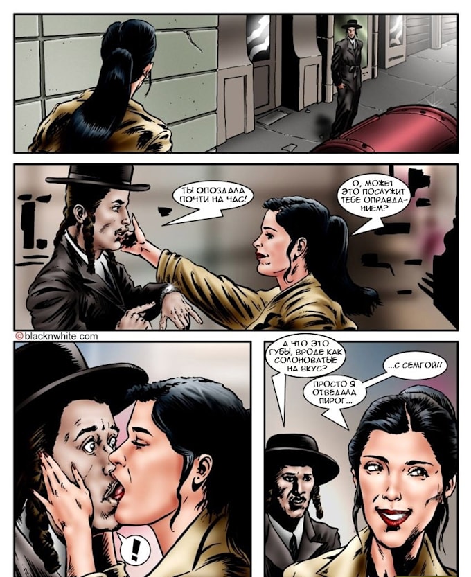 Draw nsfw and sfw comic, comic illustration, erotic, comic page, nsfw comics by Riijjard | Fiverr