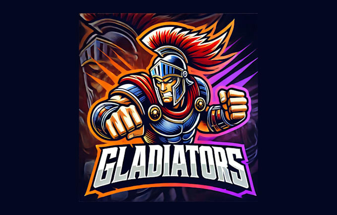 Design a bold and fierce gladiator sport mascot logo for your team by ...