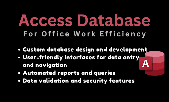 Create document management access database by Slcnote371 | Fiverr