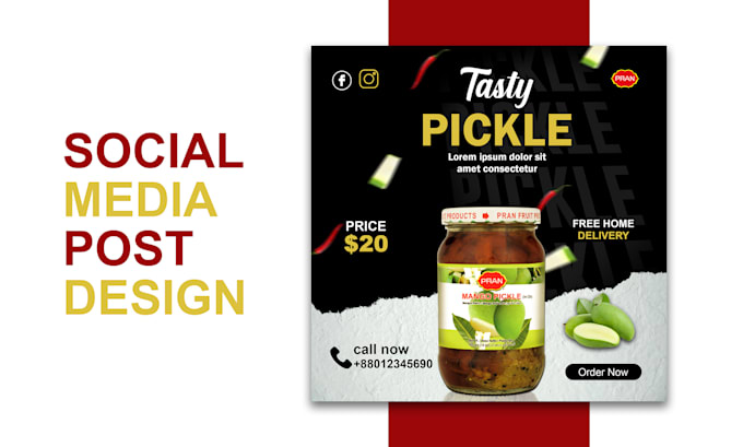 Design creative social media post facebook post instagram post ads by ...