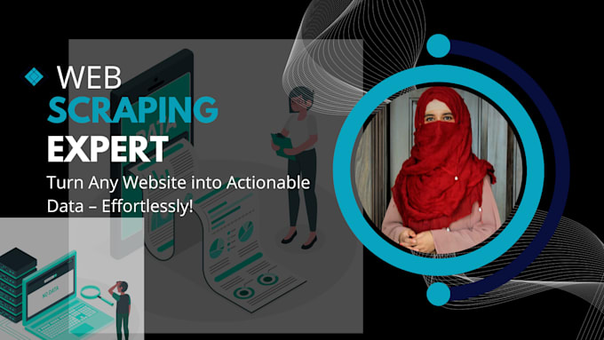 Do web scraping, web crawling, and data collection from any site by Maria_hameed89 | Fiverr