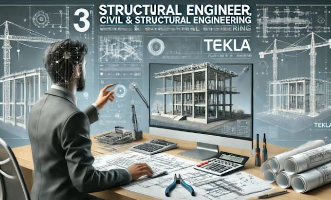 Structural engineer, structural design, civil and structural engineering tekla by Arc_philip ...