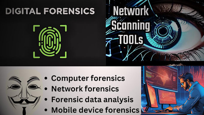 Do expert digital , computer forensics, data recovery and evidence analysis by As_khattak | Fiverr