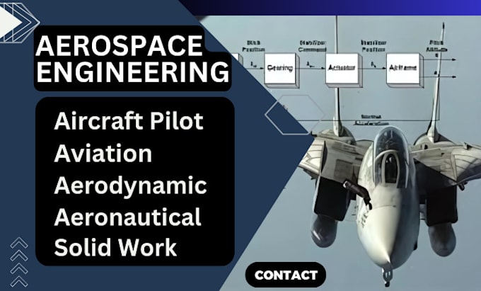 Do propulsion, aerospace engineering, aerodynamics, aircraft by Alisha_ali45 | Fiverr