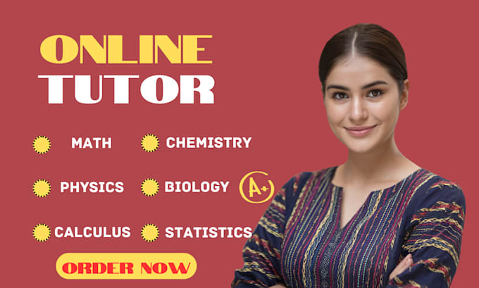 Physics, chemistry, math, biology calculus and statistics tutor by Rimsha_sadiq01 | Fiverr