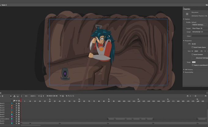 Create adobe character animator puppet, 2d puppet animation 2d cartoon animation by Ethan_2d ...