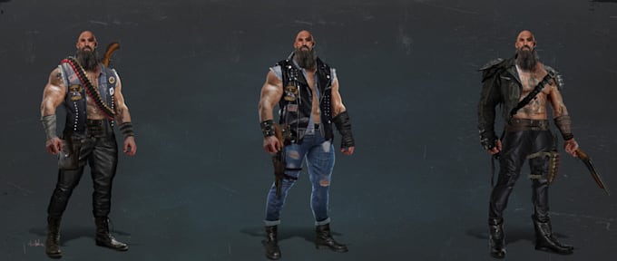 Fix aaa game character, game asset, aaa retopology, daz ue5,cinema 4d ...