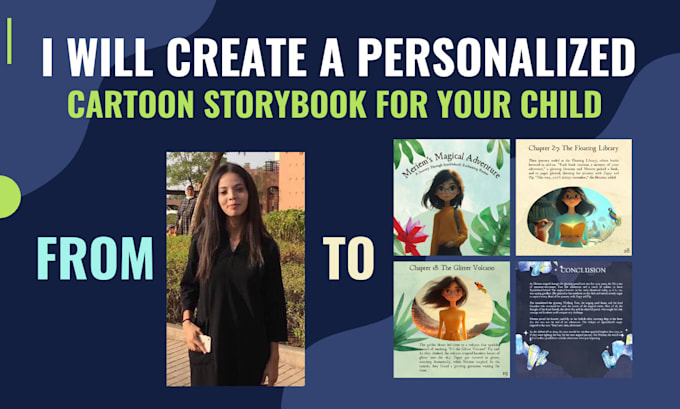 Create a personalized cartoon storybook for your child by ...