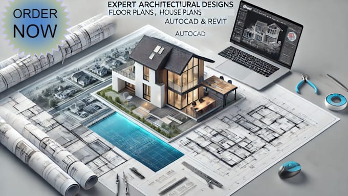 Do floor plan house plan using autocad revit for city permit ...