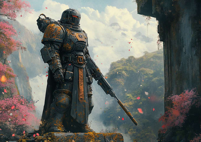 Create a warhammer 40k character art of your choice by Linenors | Fiverr