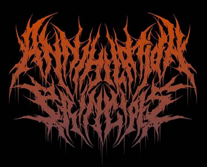 Design your black, slamming, brutal, death metal band logo by William_hobbs | Fiverr
