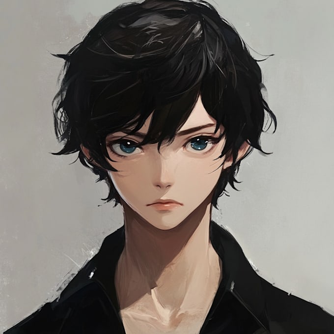 Draw your avatar, oc, vtuber, portrait in hq anime style by ...