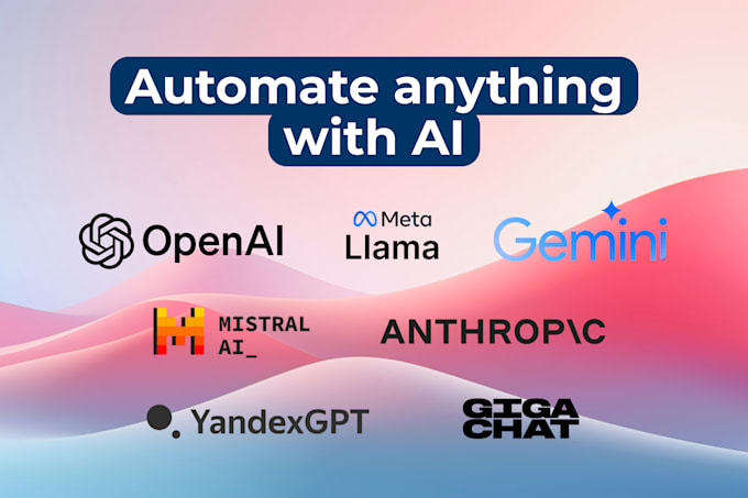 Automate any business processes with ai by Gaff_agency | Fiverr