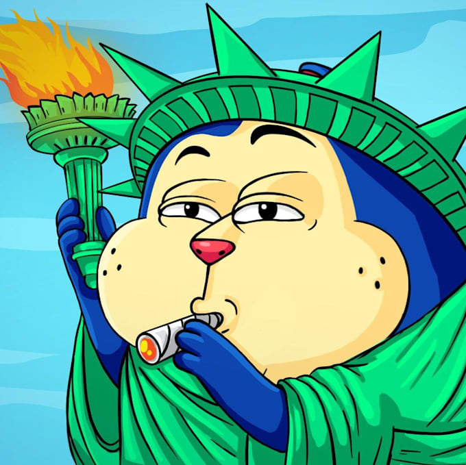 Make meme coin character animation, design meme art video, crypto 2d ...