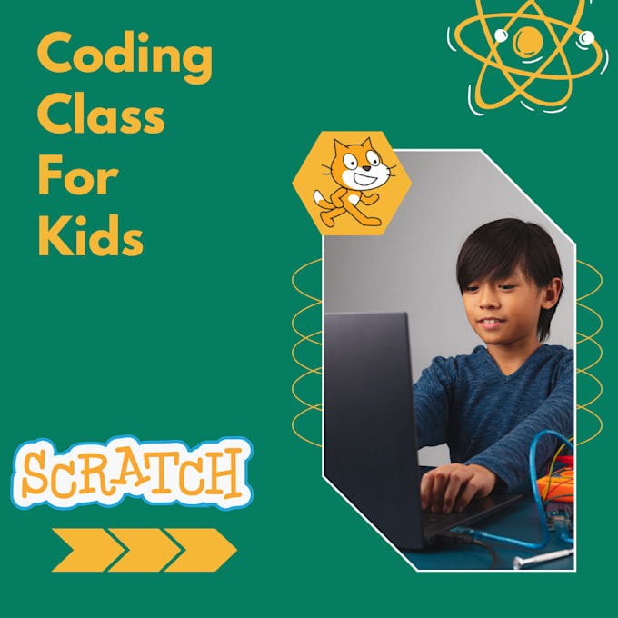Teach ur kids scratch coding by Orgeshajzeraj | Fiverr