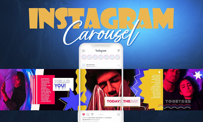Design creative carousel post for instagram by Junoon_digital | Fiverr