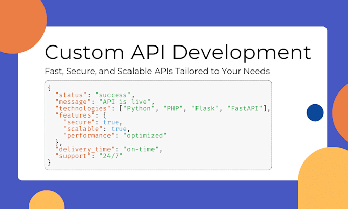 Create a reliable and fast rest api by Kossyrev | Fiverr