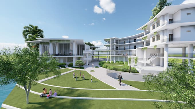 Do 3d render and 3d animation of walkthrough by Jannatul324 | Fiverr