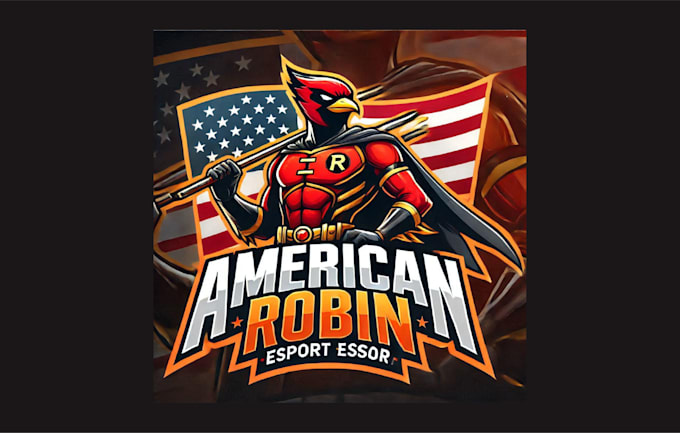 Do awesome american robin mascot logo for your company by Demarcus ...