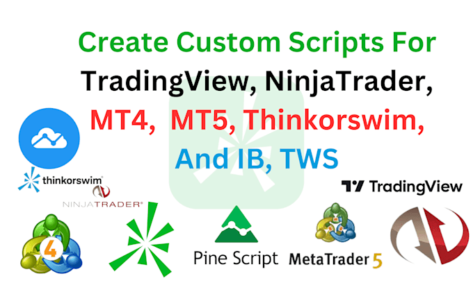 Create Custom Scripts For Tradingview Ninjatrader Mt4 Mt5