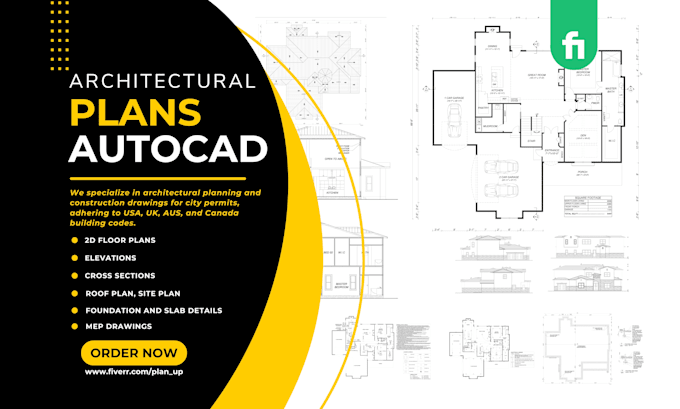 Be your architect for architectural planning, 2d floor plan in autocad ...