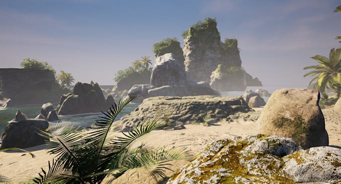 Design scifi environment, fantasy, realistic, futuristic game ...