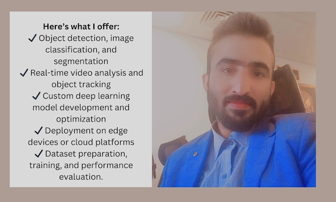 Do image processing, deep learning, and computer vision projects in python by Aftabkhan894 | Fiverr