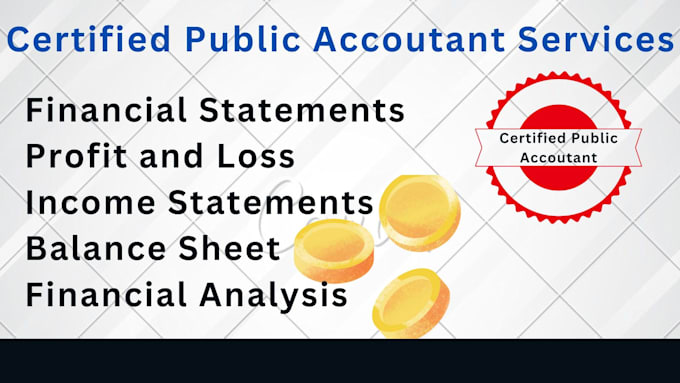 Prepare financial statement, income statement, cpa letter and us cpa ...