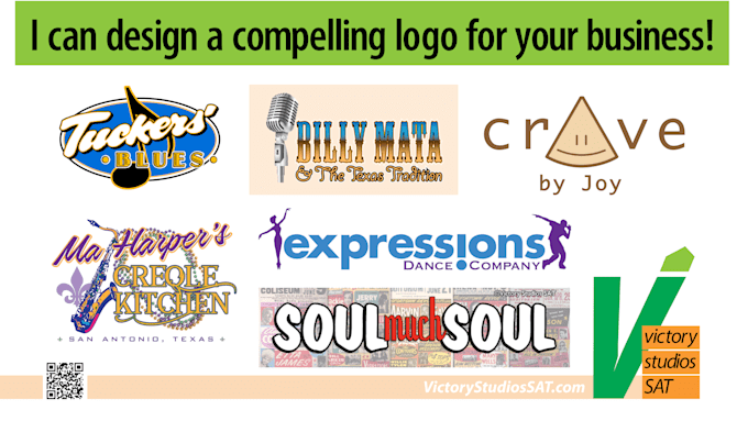 Create a compelling logo for your business by Victorystudios | Fiverr