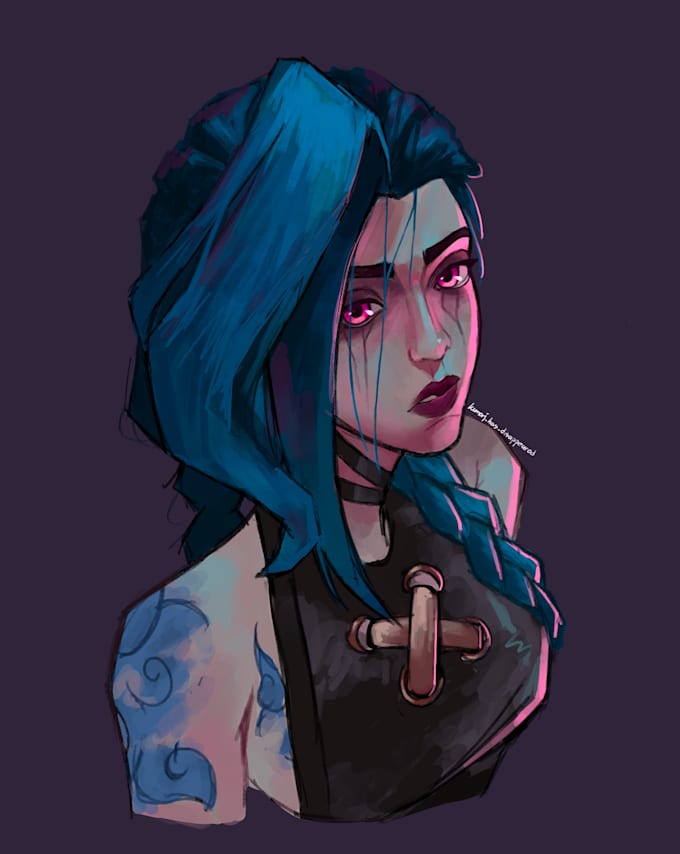 Draw anime inspired art by Kumoriz | Fiverr