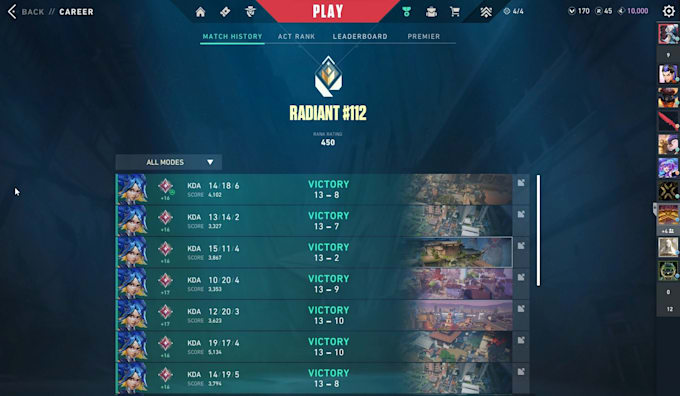 Be your radiant valorant coach by Usaradiant | Fiverr