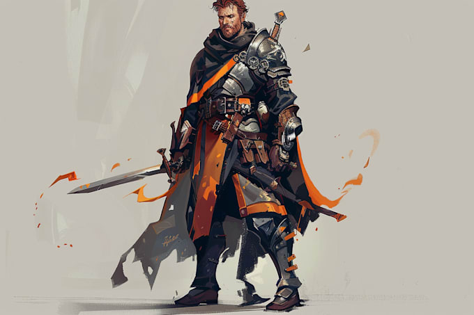 Design your unique dnd character art in style by Galdinofraticel | Fiverr