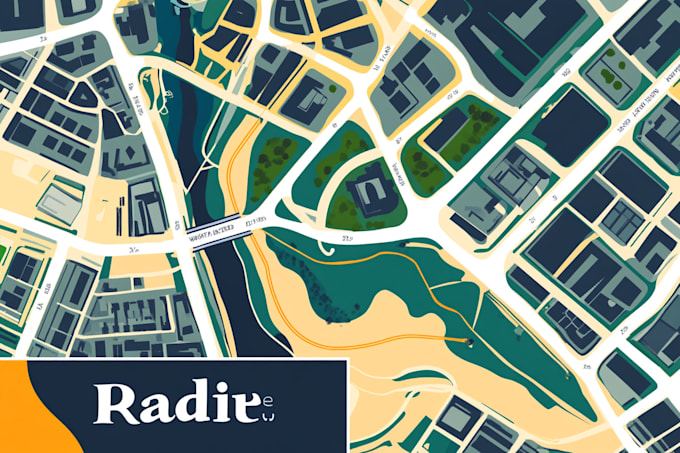 Draw beautiful map in illustration by Reativeeat | Fiverr